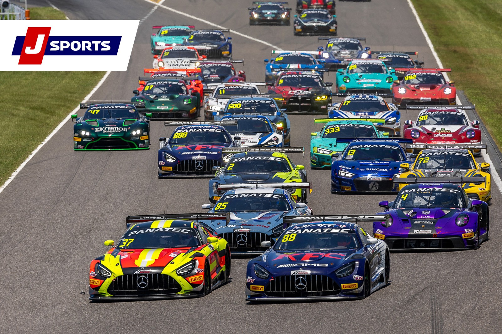 Japanese broadcaster J SPORTS confirms biggest SRO Asia season yet | GT ...