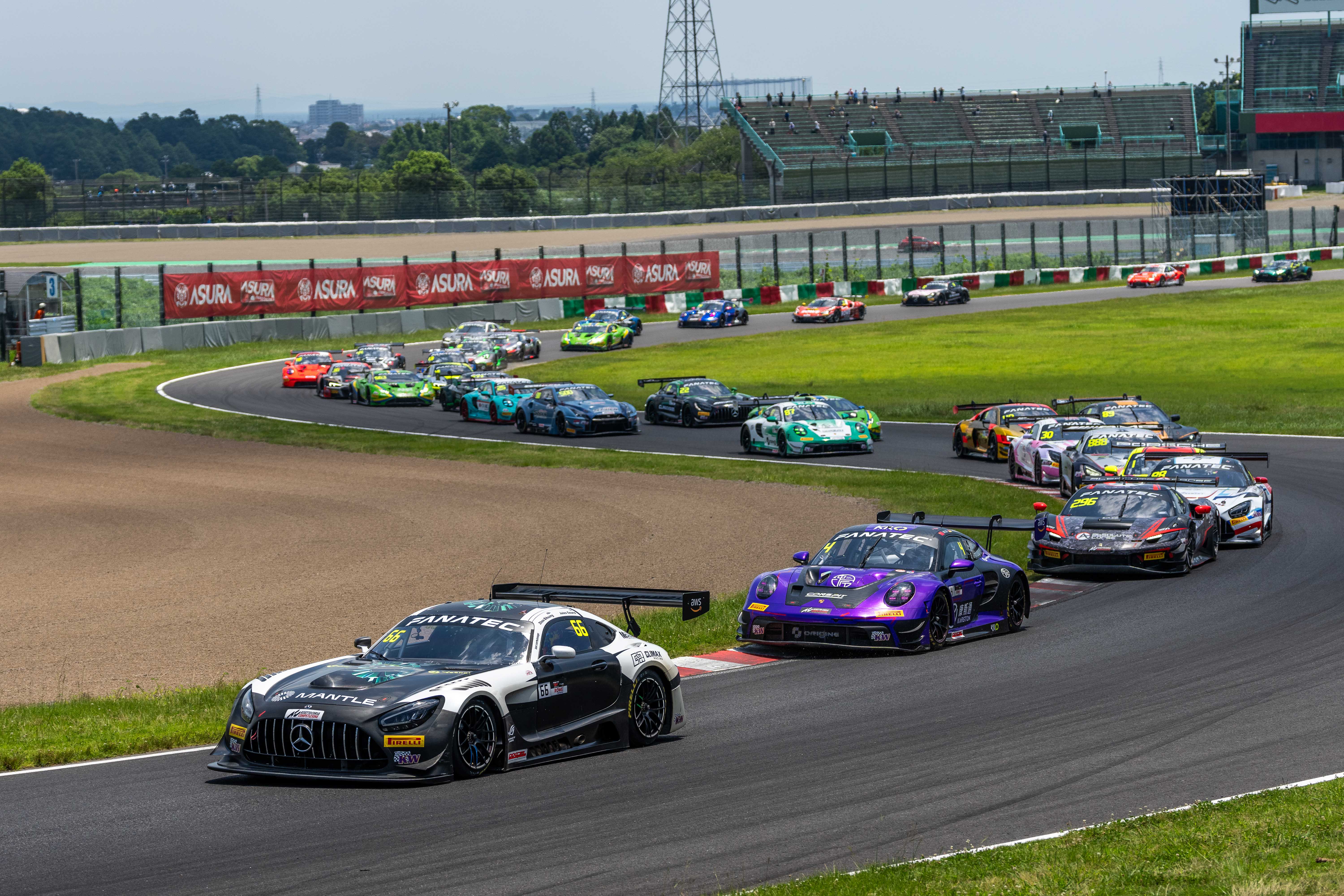 Fanatec GT Asia: Climax’s Zhou and Gounon win Safety Car-interrupted second race at Suzuka | GT ...