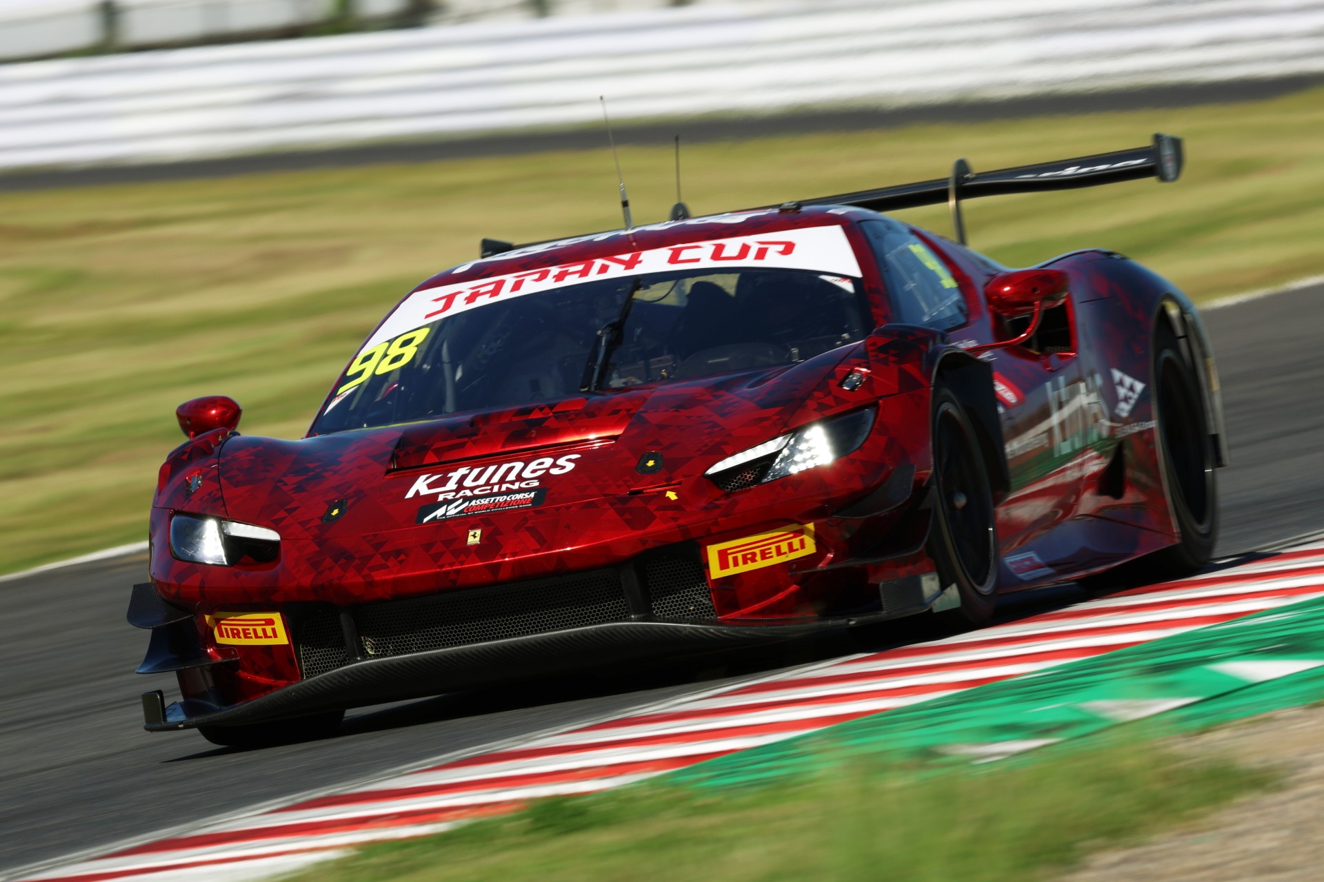 Japan Cup FP2: 98号車がトップタイム！K-tunesが安定した速さを見せる | GT World Challenge Asia Powered by AWS