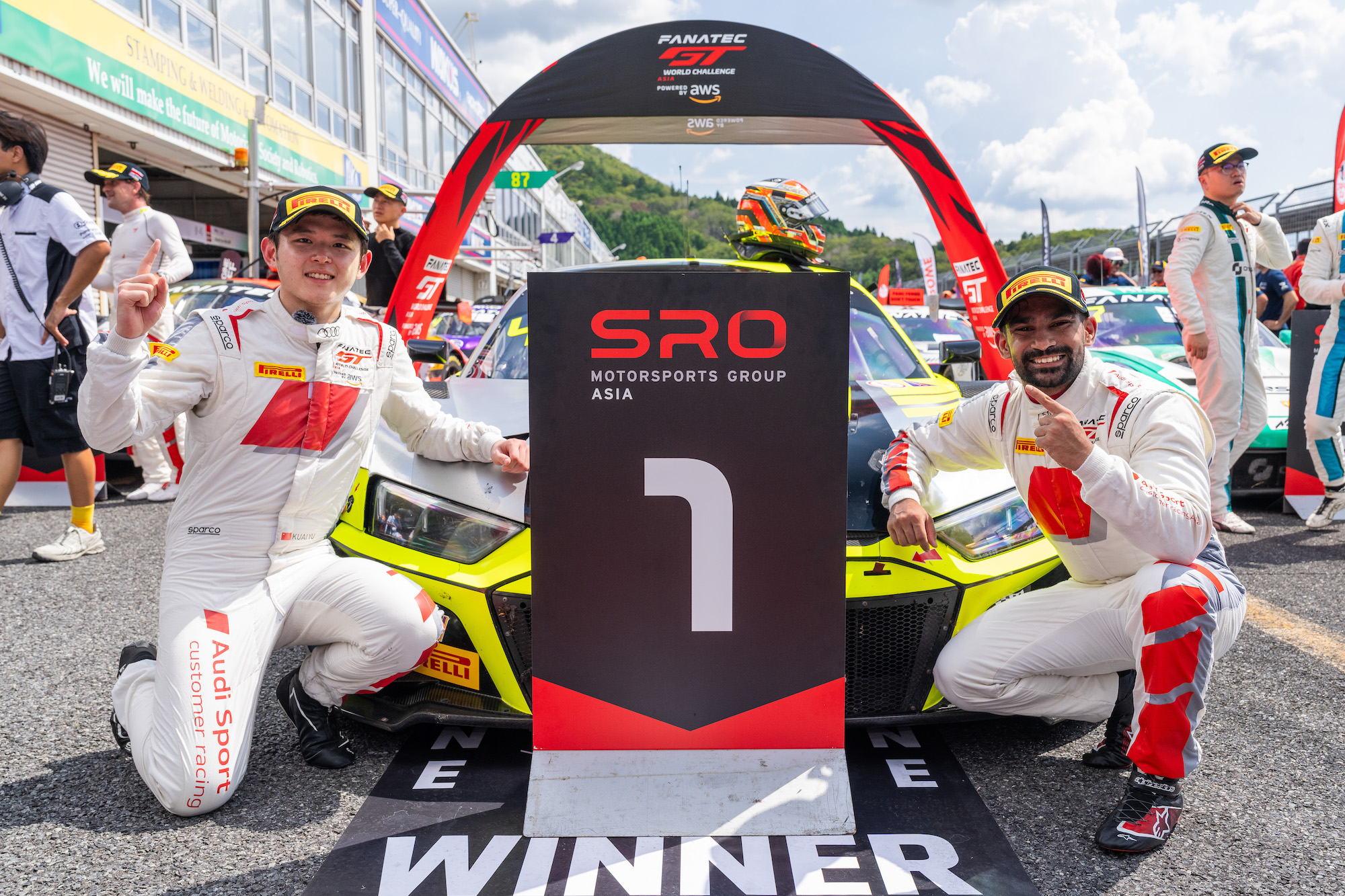 Fanatec GT Asia Race 1: Audi Sport Asia Absolute’s Nandy and Yu win ...